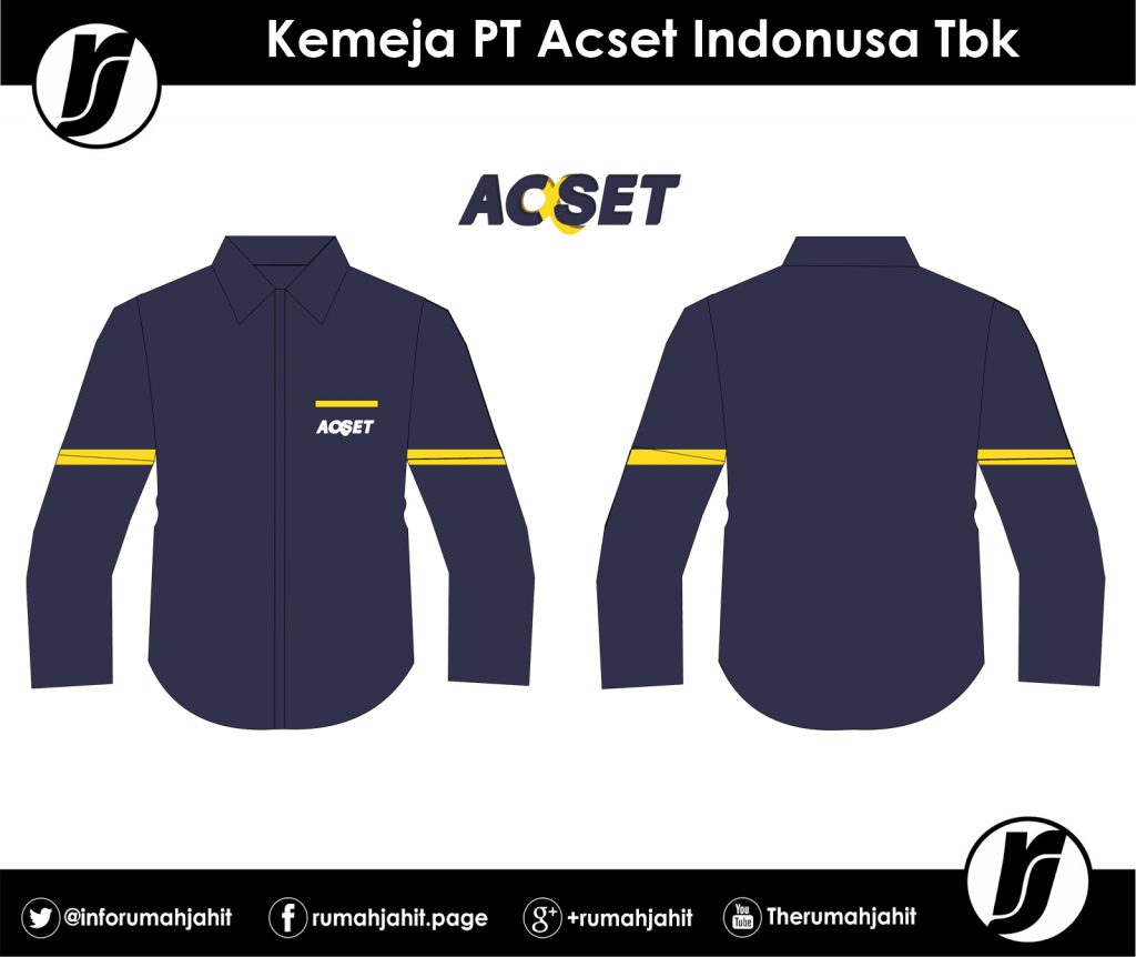 Kemeja PT Acset Indonusa Tbk - Mitra Pengadaan Seragam No 1 di Indonesia